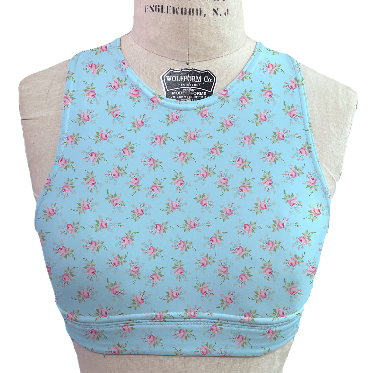 Dainty Crew Neck Bra – Brittany Allen