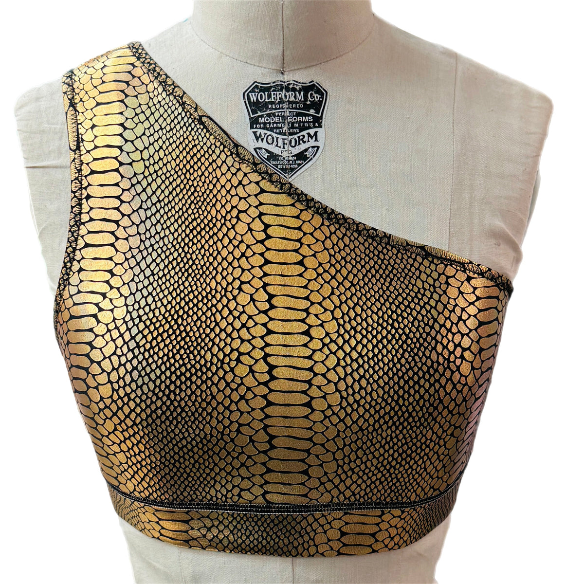 Gold Blooded Shoulder Bra – Brittany Allen
