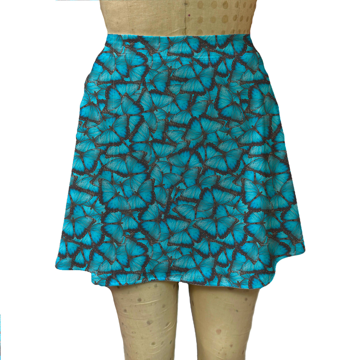 Blue Butterfly Spandex Skort – Brittany Allen
